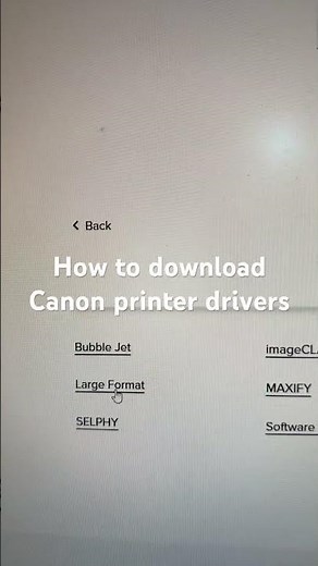 How to download Canon printer drivers