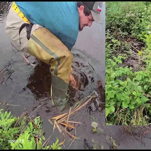 Part 4 Huge Suck After Unclogging 2 Very Plugged Culvert Pipes | Post 10