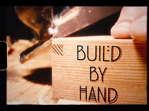 A man makes a box by hand. [Beginner's project with PDF plan] #handtoolsonly