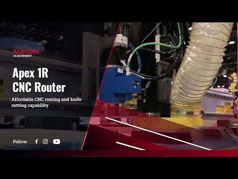 Explore the Apex 1R CNC Router: Precision Meets Affordability