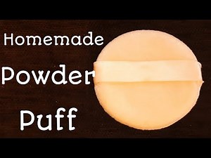 Homemade Powder Puff / Diy Powder Puff |‪@SimpleKreativeK‬