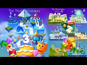 Dancing Line - Special 3rd Anniversary (VS Original Level, Best Skin, & More)