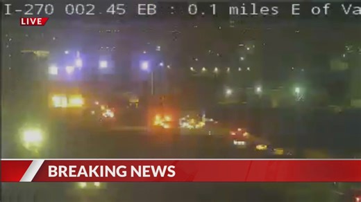 Crash closes westbound I-270 near Commerce City