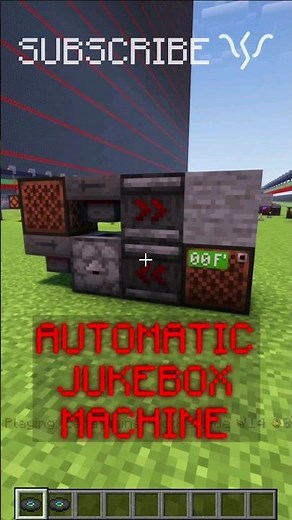 Auto-shuffle your discs with AUTOMATIC JUKEBOX MACHINES | Redstone with PsiVolt #minecraft #redstone