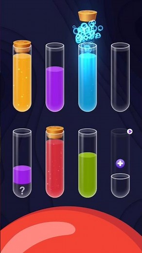 WATER SORTPUZZLE#gameforeveryone#reels #relaxinggame#softrix#watersortpuzzle#watersort#youtubeshorts