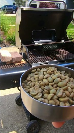 Roast Coffee at Home on the Grill