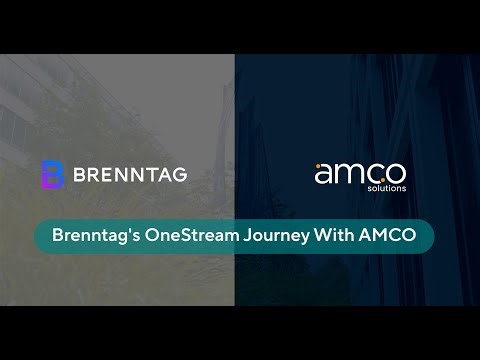 Future-Proof Consolidation and Reporting: Brenntag’s OneStream Journey with AMCO