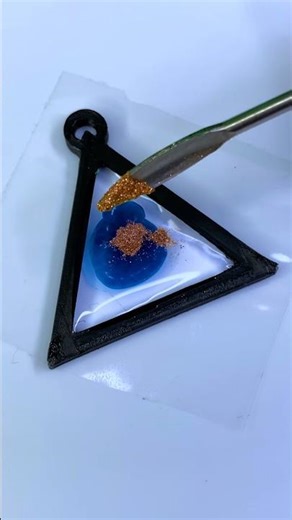 Satisfying Resin Art Creation | Making a Cool DIY Piece #art #diy #satisfying