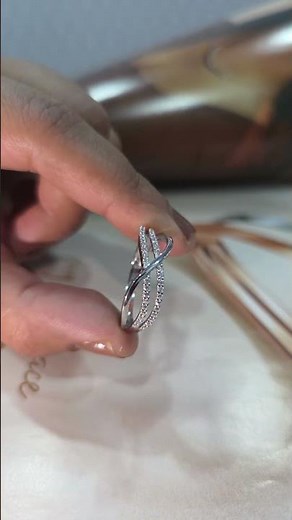 Infinity Diamond Ring in White Gold | Symbol of Endless Love | Luxury jewelry