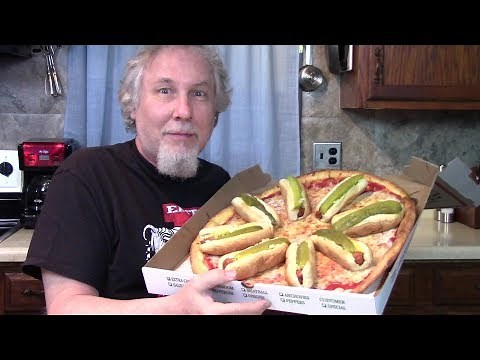 An Amazing Hot Dog Pizza