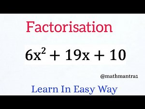 Factorization of Algebraic Expressions | Factorization Class 8 | Factorization Method | Factorize