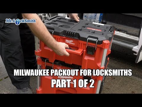 Milwaukee Packout for Locksmiths Part 1 of 2 | Mr. Locksmith™
