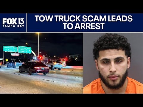 Fake tow truck driver arrested