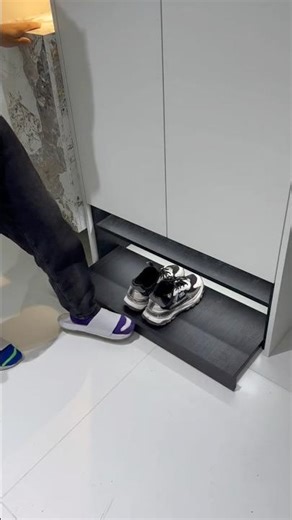 DIY Hidden Shoe Drawer | Smart Space-Saving Furniture Idea 👟✨