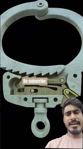 handcuffs lock process #experiment #asmr #facts #youtubeshorts