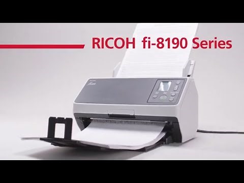 fi-8190: High Speed Scanner with Automatic Document Feeder (ADF)