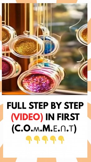 1.6K views | Make Your Own Pringle Lids Suncatchers at Home Looking...