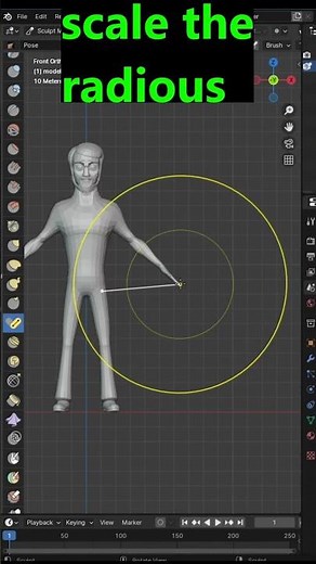 Trick Quick way to Pose in Blender #blenderustad