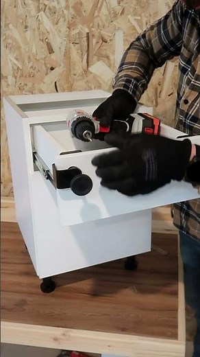 Install drawer fronts fast - no guesswork, no hassle. #woodworking