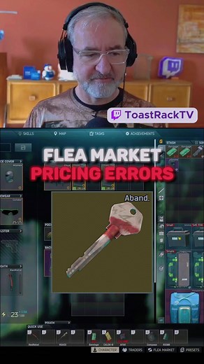 Tarkov Flea Market Pricing Error - 5M Factory Key!