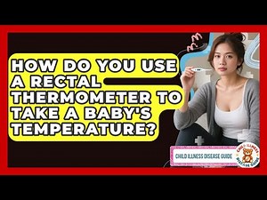 How Do You Use A Rectal Thermometer To Take A Baby's Temperature? - Child Illness Disease Guide