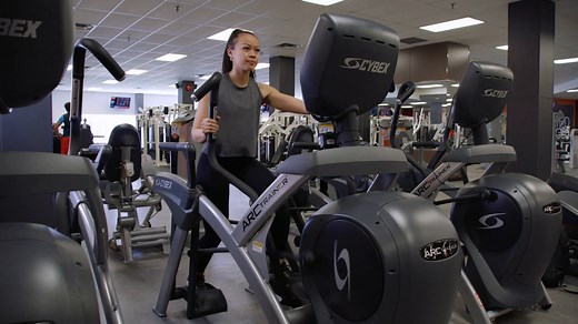 The Cybex Arc Trainer provides a full-body workout for users of all fitness levels. The Arc Trainer boasts a wide range of motion and truly is an all-inclusive, modern machine made with you in mind. The Cybex Arc Trainer uses various incline levels that work to really diversify your workout. Lower incline levels mimic a cross-country skiing-type motion, while middle incline levels mimic the motion of an elliptical, and the highest levels of incline will give you a stair climber workout. Fun Fact