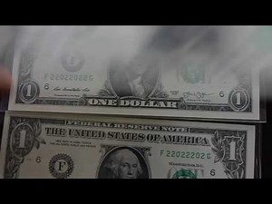 Payday! Binary notes. New fancy serial numbers from a Dollar brick.