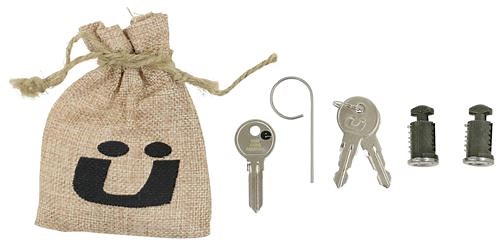 Replacement Lock Cores for Kuat Cargo Carriers and Bike Racks - Qty 2 Kuat Accessories and Parts LOC