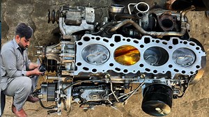 2.3K views · 70 reactions | Rebuilding Toyota land cruiser 1kz T-e engine completely | Restoration of Land Cruiser engine | Skills Stories | Facebook