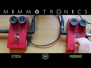 Mimmotronics' MXR Dyna-Comp Modification - Attack Mod