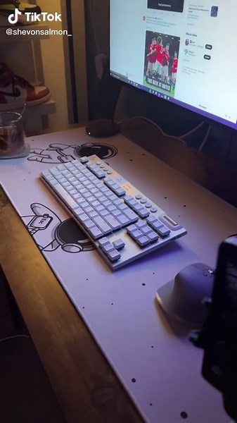 Early Morning Video Editing Desk Setup in Toronto