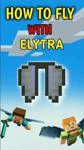 🕊️ How to FLY with ELYTRA in MINECRAFT–FULL GUIDE(2025 Update!) 🚀| Master Elytra Flying in Minecraft