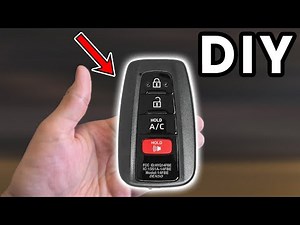 DIY 2016-2022 Toyota Prius Key Fob Battery Replacement | How To Replace Prius Remote Batteries