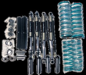 Comp Shocks | Remote Reservoir | Nissan Patrol | 3 Inch Lift | Dobinson Coils