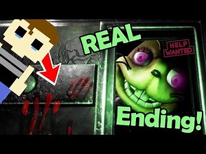 FNAF VR: GOOD Ending & ALL TAPES... the SECRET victims (Five Nights at Freddy's: Help Wanted)