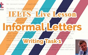 Informal Letter | IELTS Writing Task 1 General Training Test | IELTS Live Lesson