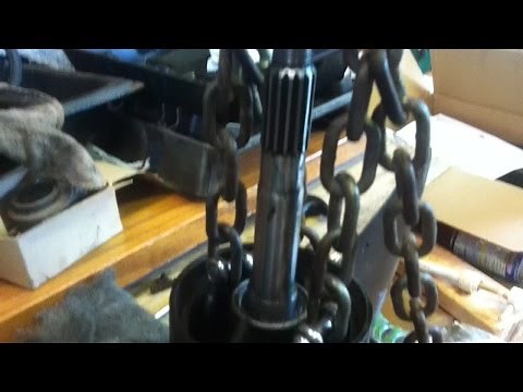 How to remove an outboard bearing carrier