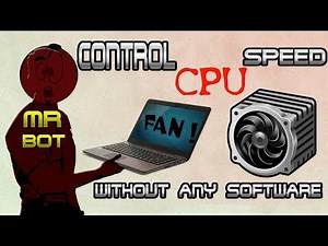 CPU Fan Speed Kaise Maintain Kare | Laptop fan speed control