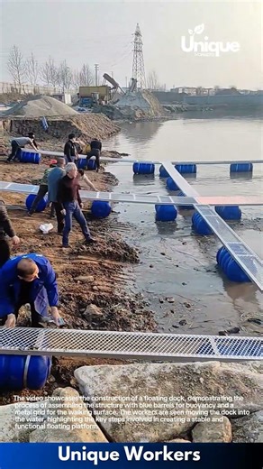 Building a Floating Dock: Construction and Installation