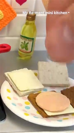 So cute! 🥺🌟 Mini cooking fun #minikitchenset [NNK8BXX0320] | mini home