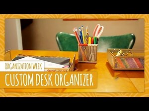 DIY Custom Desk Organizer - HGTV Handmade
