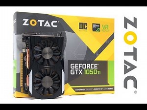 Zotac Geforce GTX-1050ti graphics card Unboxing & hands on