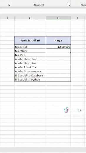 Tips Cepat Ngetik Angka di Microsoft Excel