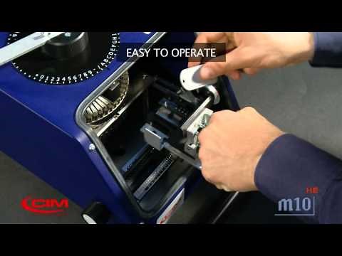 Manual Dog Tag Embossing Machine - CIM M10HE