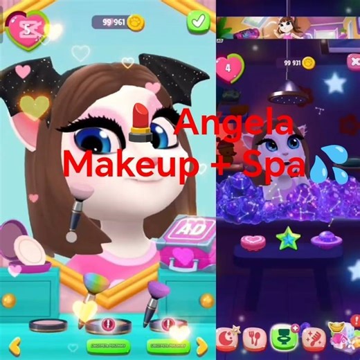 My Talking Angela 2 – So Relaxing Spa & Makeup ASMR 💖