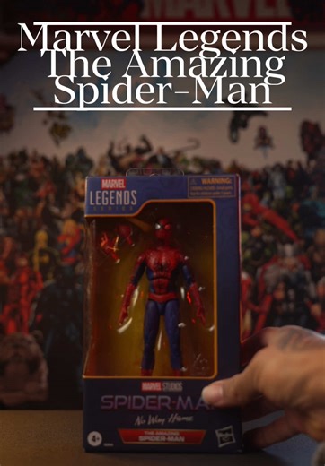 Did we need another Andrew Garfield Spider-Man Marvel legends probably not but did we pick one up ofc! What are your guys thoughts is is worth picking up? Even with the lack of accessories? #fyp #figtok #spiderman #theamazingspiderman #andrewgarfield