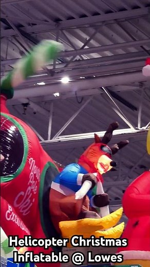 Santa Helicopter Inflatable #christmasinflatables #helicopter #santa #christmas #inflatable #gemmy
