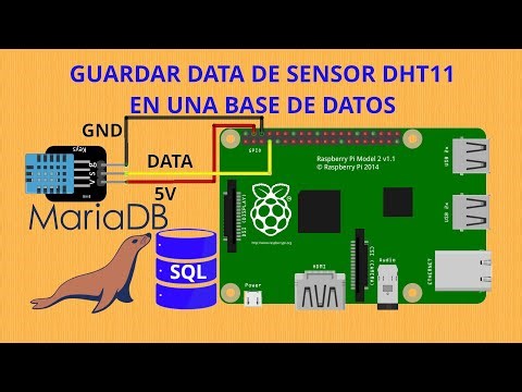 Raspberry Pi: Guardar data de sensor DHT11 en una base de datos