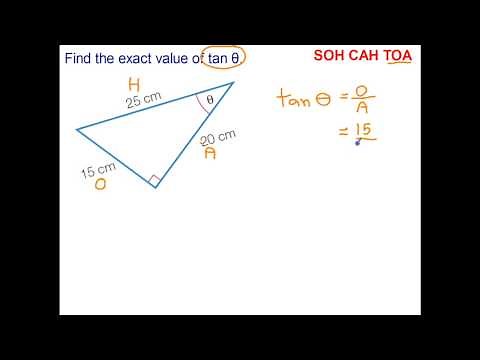 Finding the value of a trig ratio