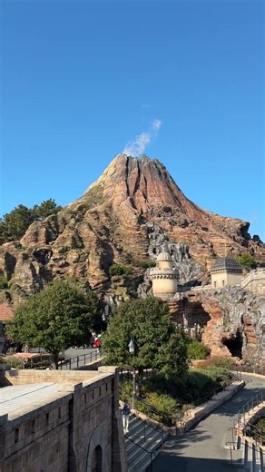 Mount Prometheus Tokyo Disneysea Japan